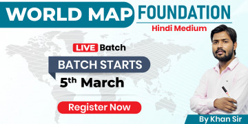 World Map 2024 by Khan Sir | KGS